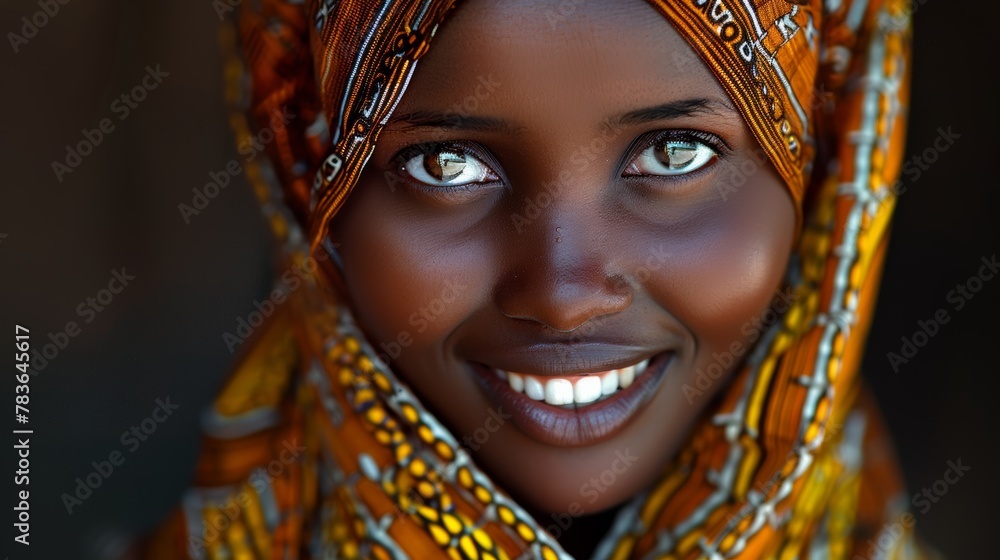 beautiful face of a very beautiful and gorgeous young woman from ...