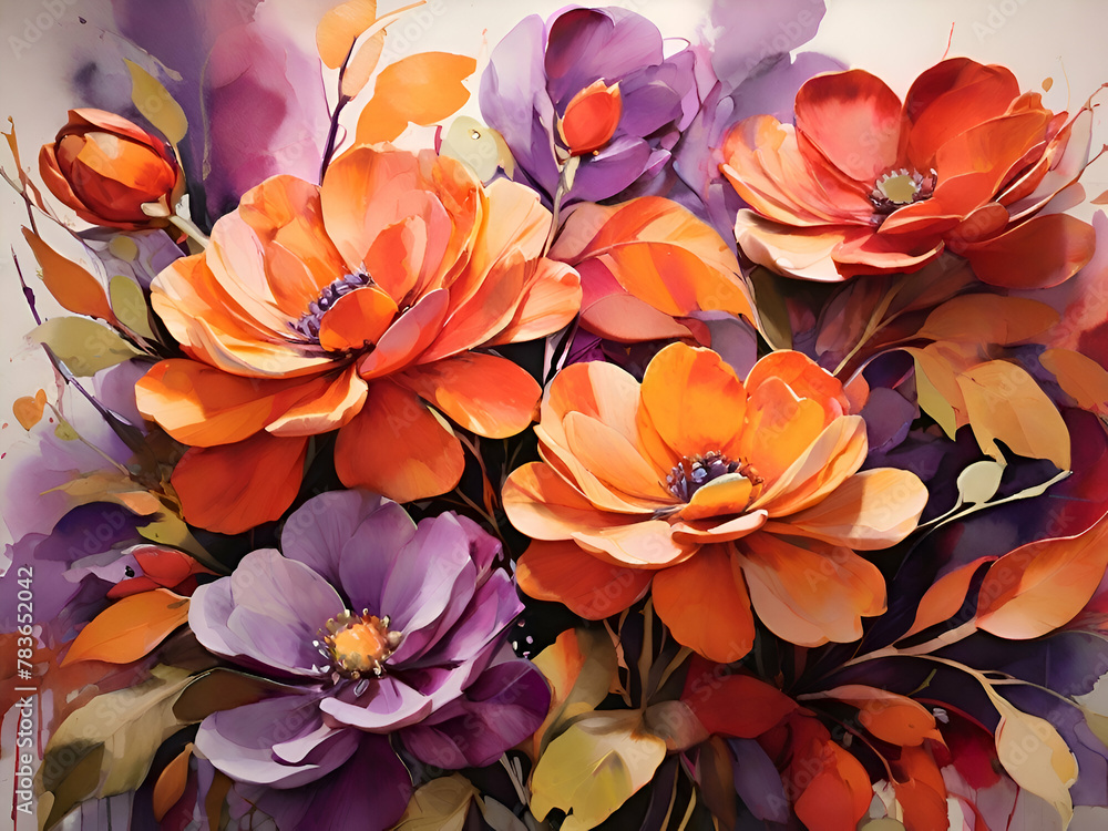 flower background. Editable art template, Poster flyer editable ...