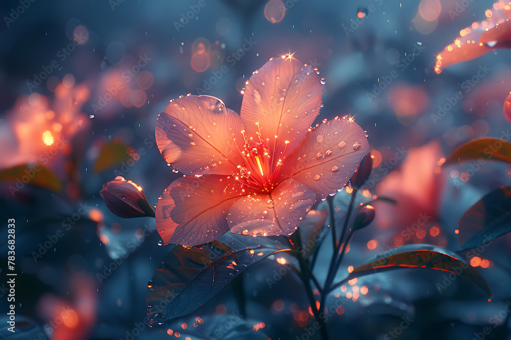 Vibrant floral wallpaper featuring a beautiful arrangement of colorful ...