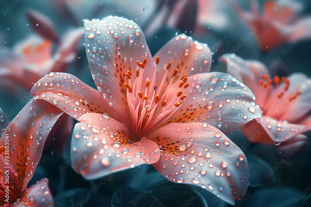 Vibrant floral wallpaper featuring a beautiful arrangement of colorful ...