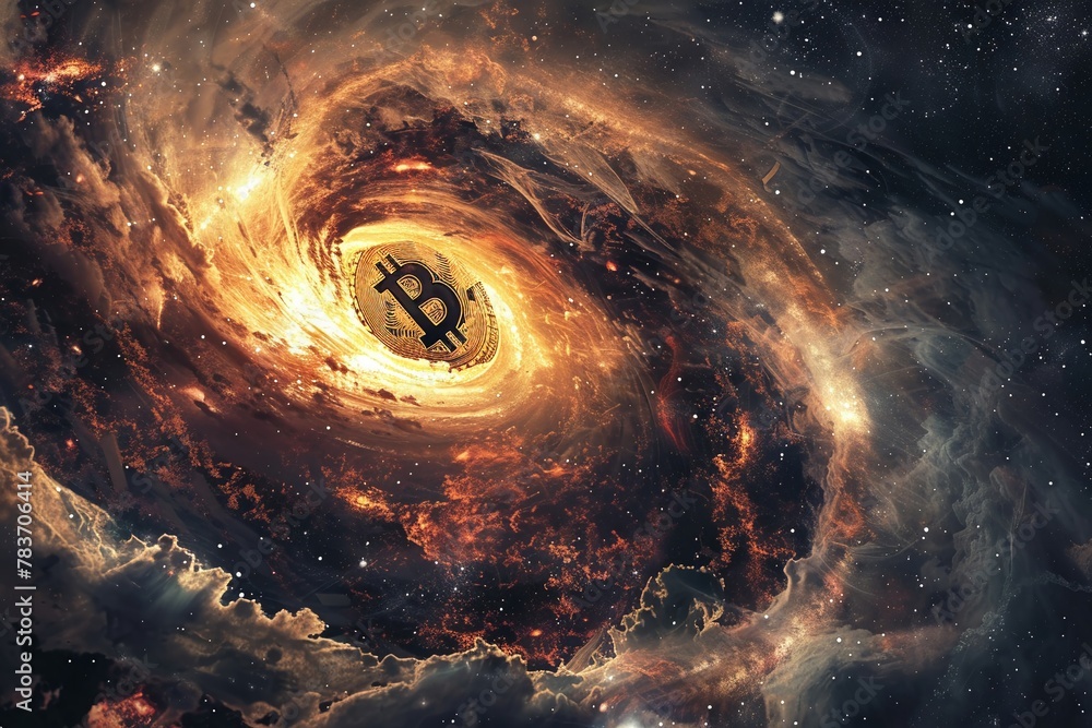 An awe-inspiring phenomenon as the cosmos aligns to reveal the Bitcoin ...