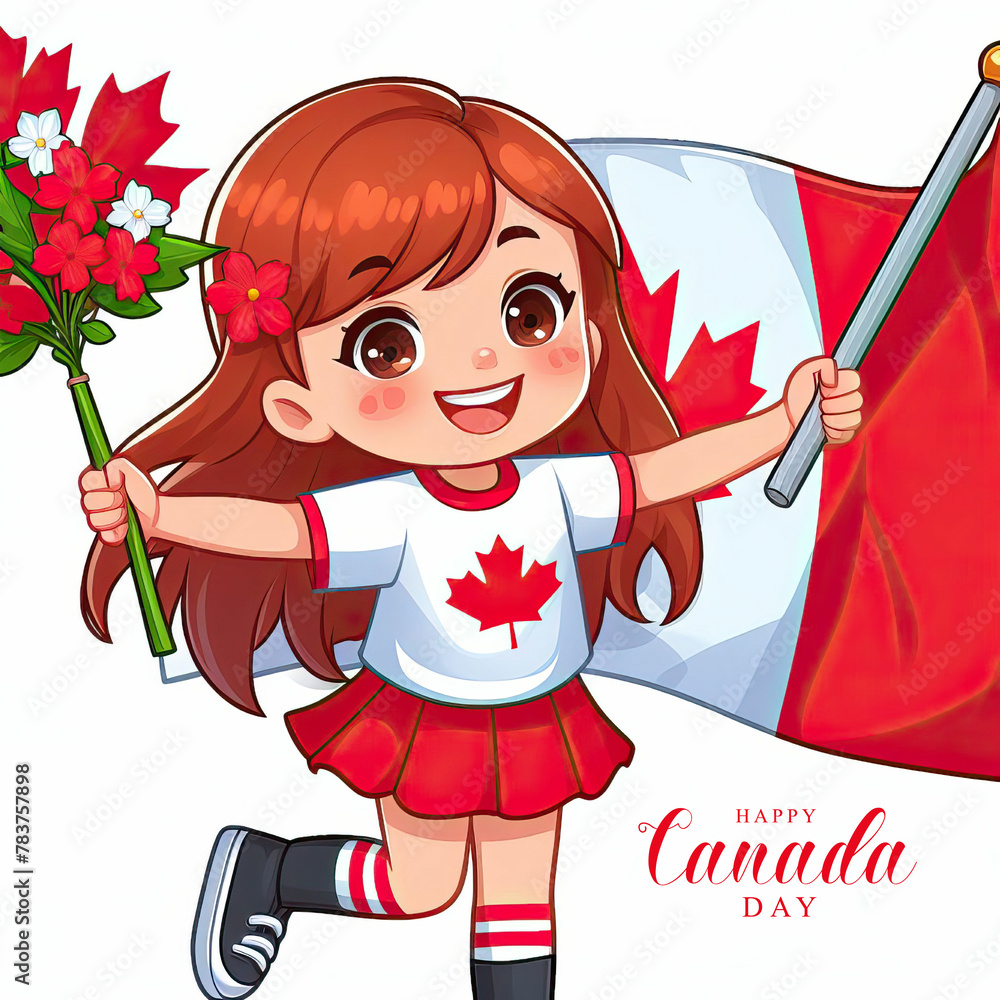 Canada Day, Post, Canada Day Poster, Background With. Happy Canada Day ...
