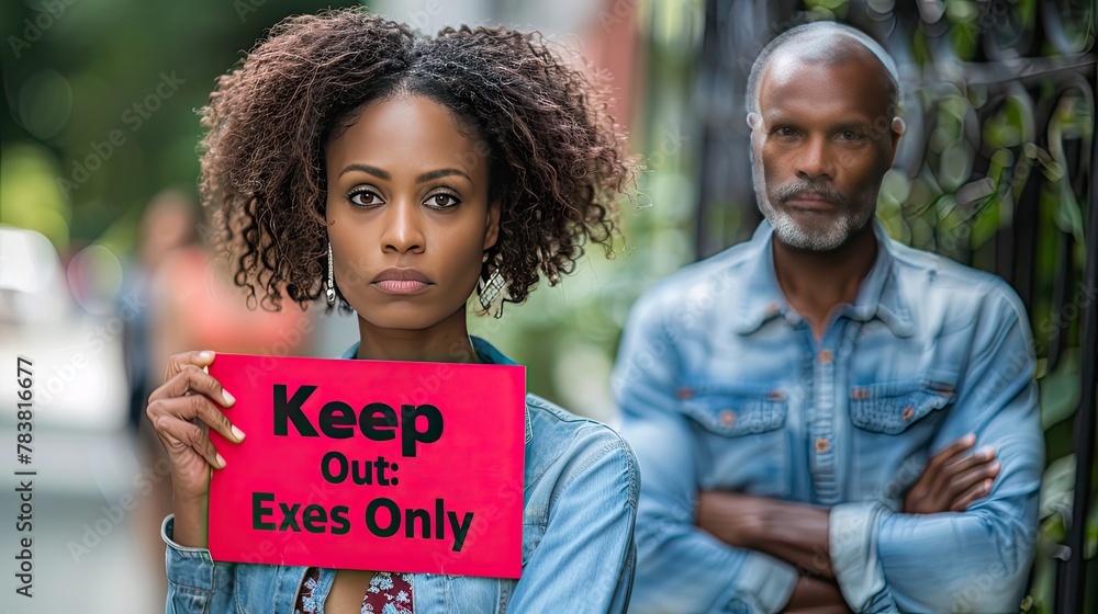 banner background National Ex-Spouse Day theme, and wide copy space, An ...