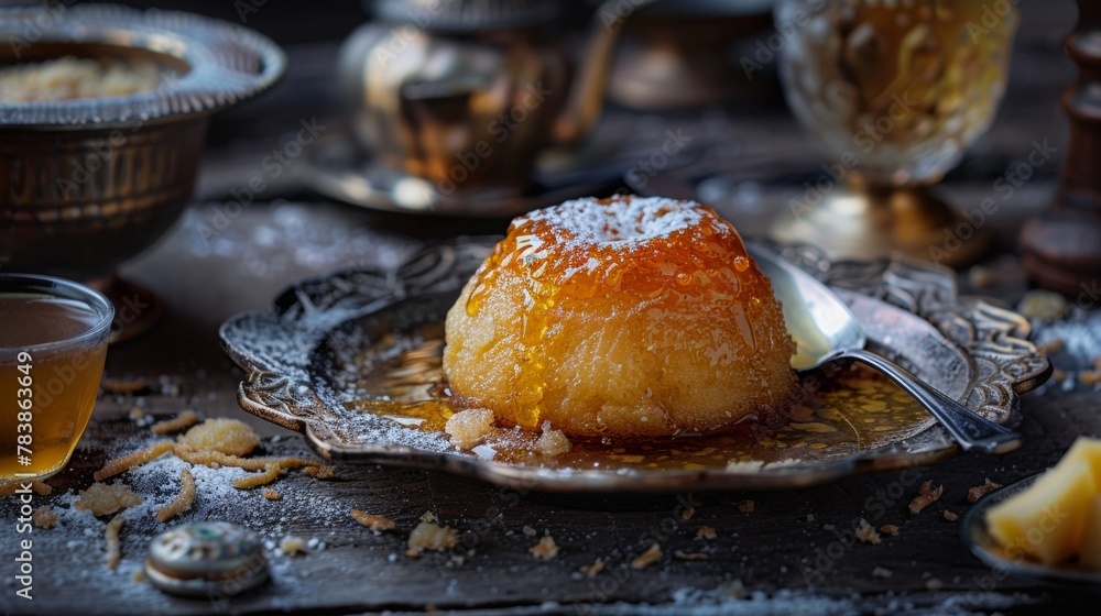 The national cuisine of Algeria, Tamina is an ancient Algerian sweet ...