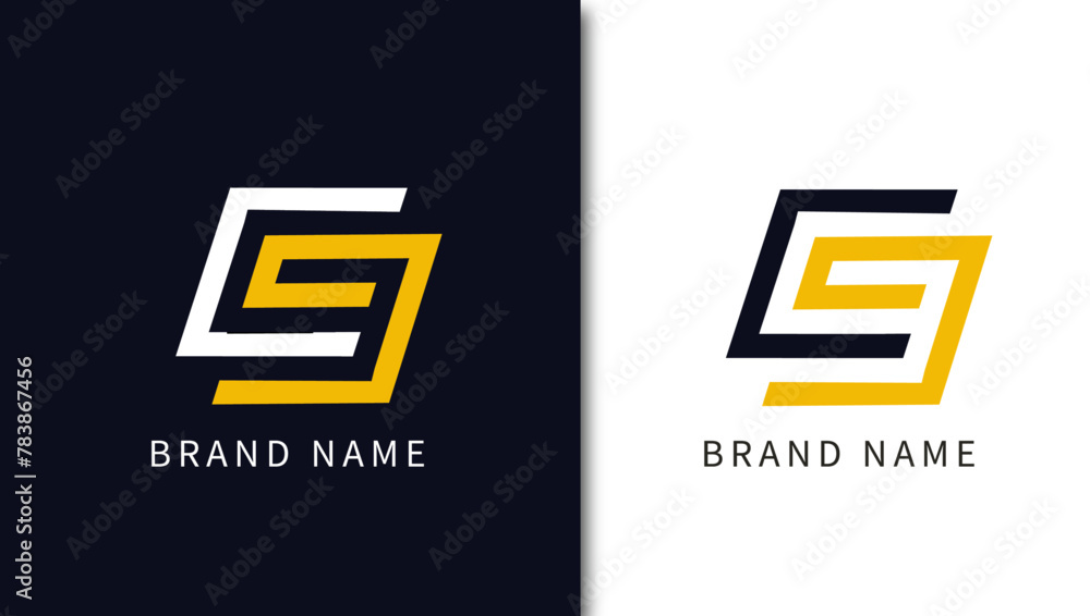 CG lettermark , monogram , wordmark logo Stock Vector | Adobe Stock