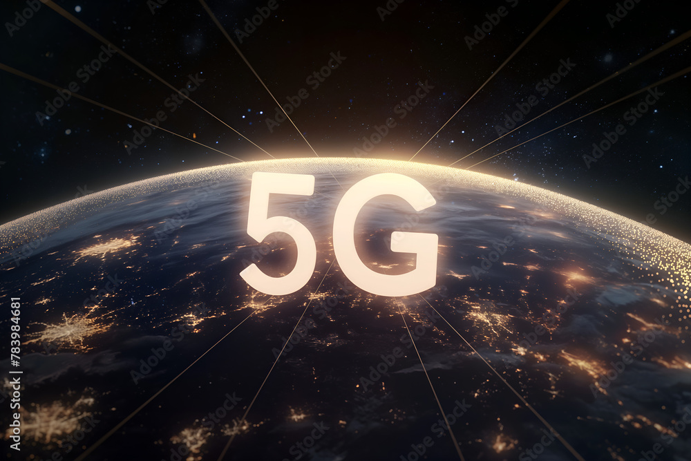 5G mobile telecommunication network in Earth planet for high speed ...