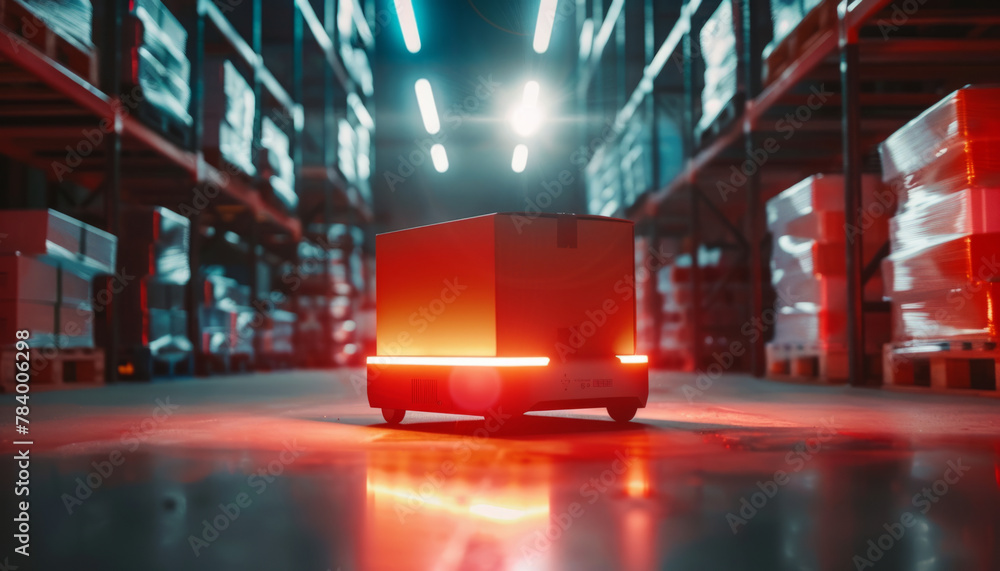 intelligent warehouse management system using latent mobile robots ...