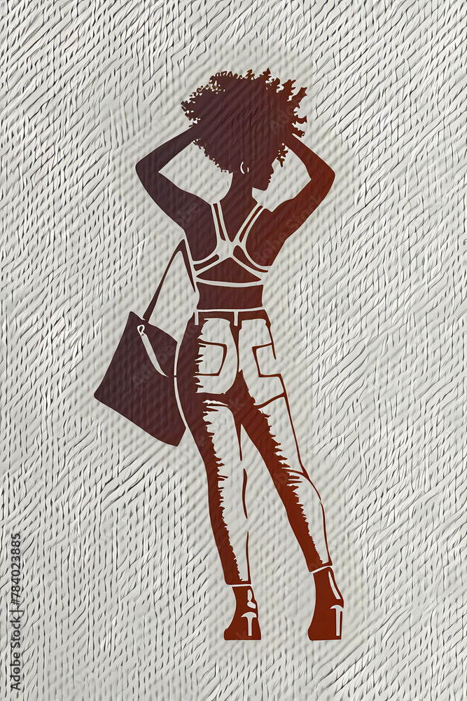 Minimalist Female Profile Line Art Abstract Woman Silhouette Logo ...