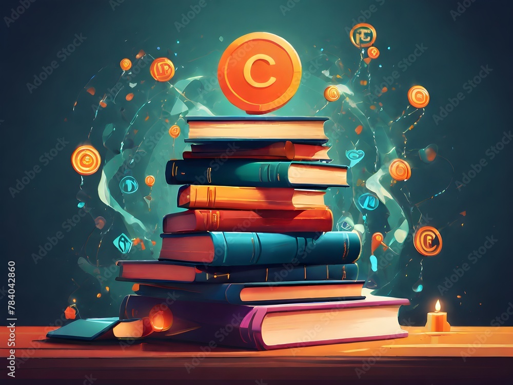 World book and copyright day | April 23 | An illustration depicting a ...