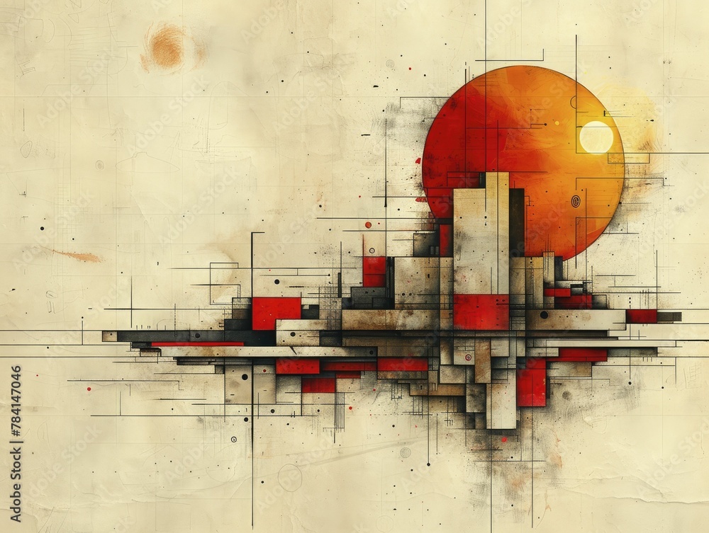 Exploring perception through the fusion of simple geometric shapes into ...