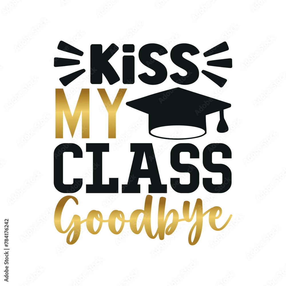 Graduation EPS File easy editing Stock Vector | Adobe Stock