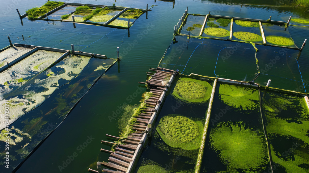Algae farms harness the power of these versatile organisms to produce ...