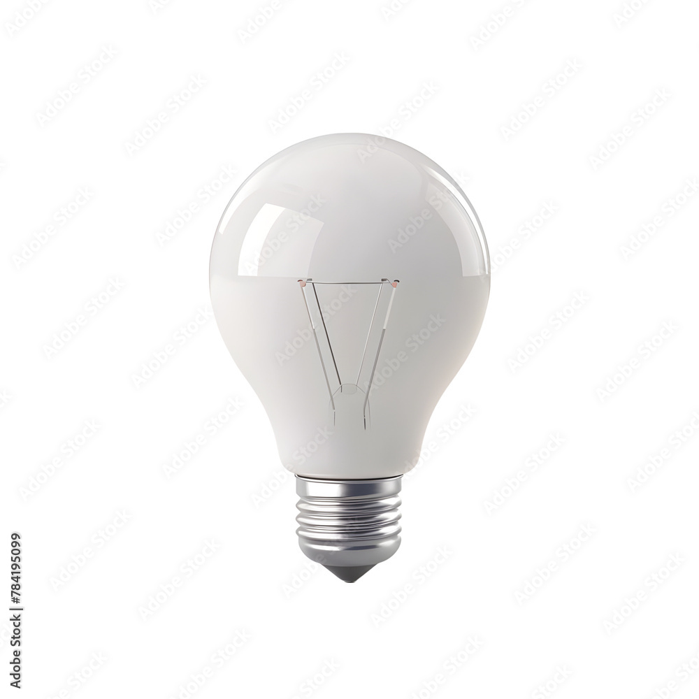 Light bulb on transparent background PNG format Stock Illustration ...