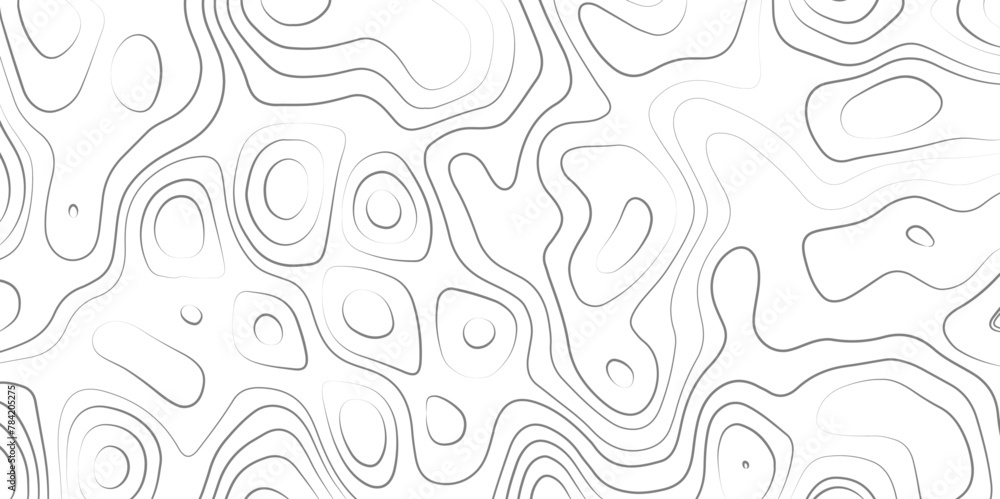 Topographic map patterns, topography line map. Vintage outdoors style ...
