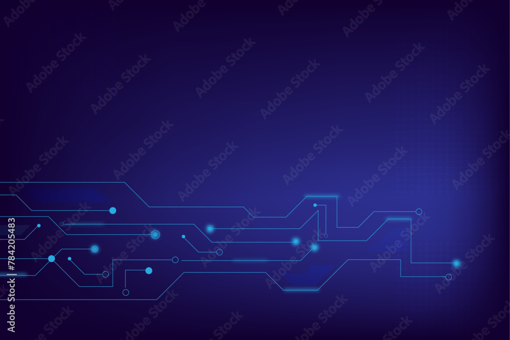 Abstract technology background, Circuit technology background with hi ...