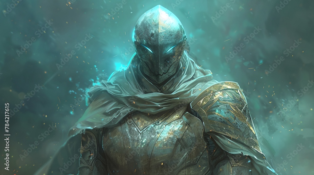 Chivalrous Knight: Honorable Armor, Swordplay, and Medieval Legends ...