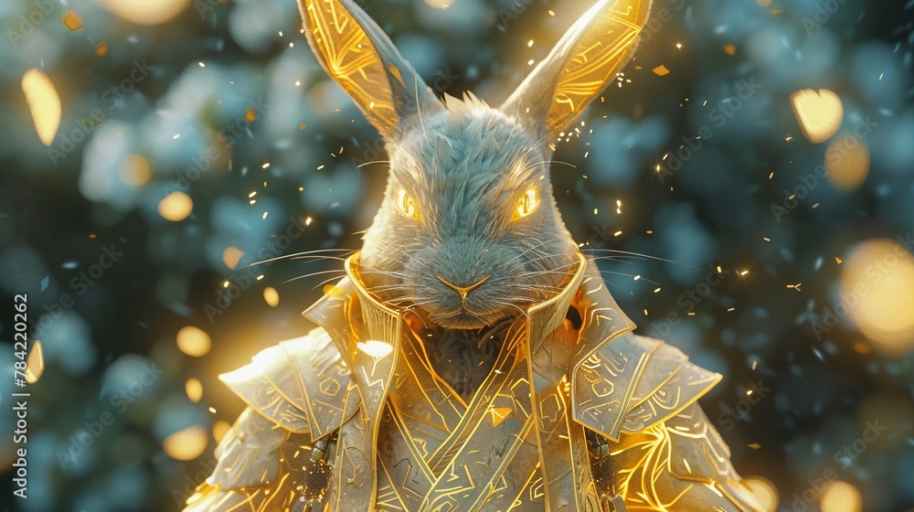 Warrior Rabbit: Fierce and Disciplined Anthropomorphic Hero of Kung Fu ...