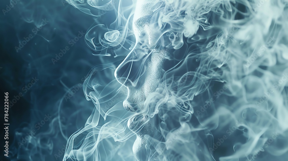 The dangers of passive smoking environments highlighted through visual ...