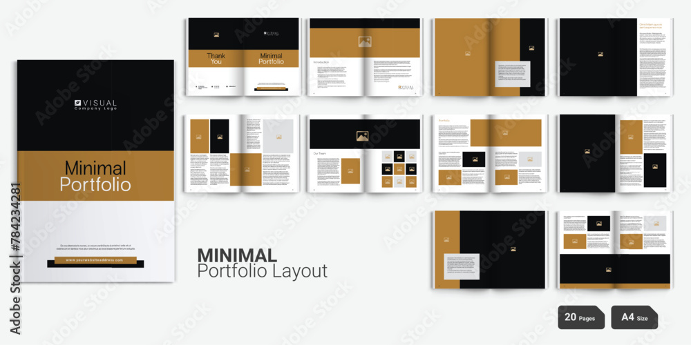 Minimal Portfolio Design Architect Portfolio Layout Design Portfolio ...