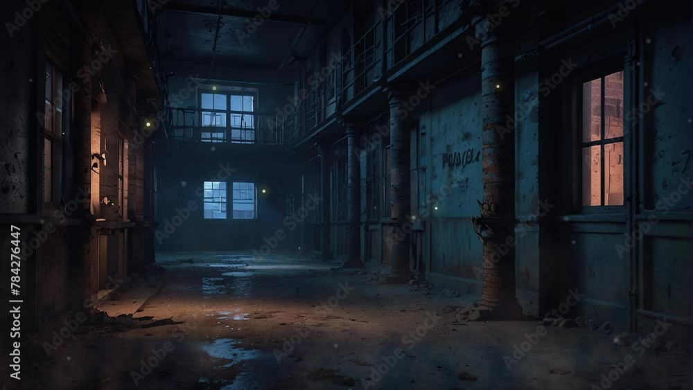 Step into the desolate world of an abandoned prison captured in this ...
