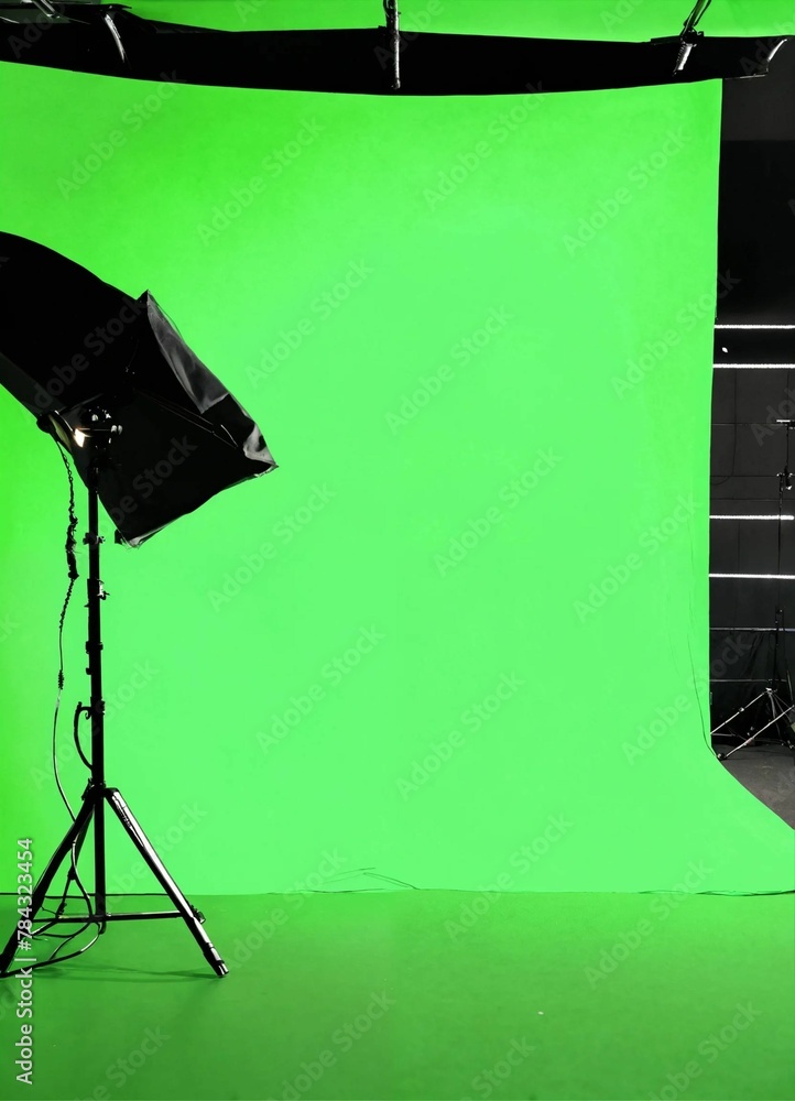 studio green screen background Stock Photo | Adobe Stock
