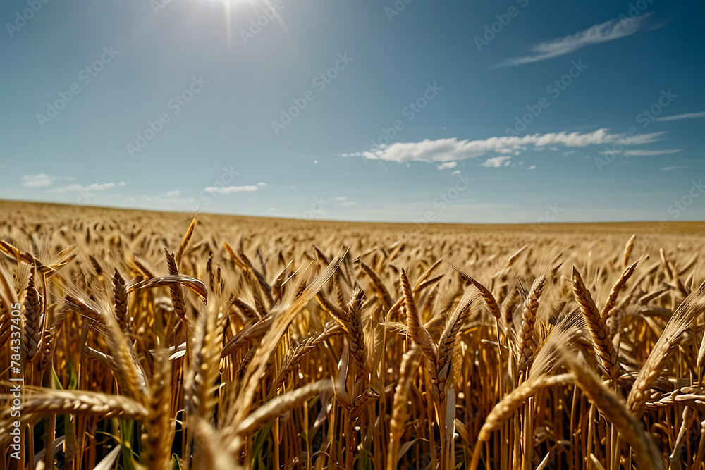 vast wheat field, which brings to mind the ancient Egyptian day of ...