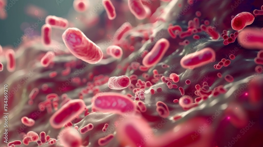 Explore the vibrant world of Streptococcus bacteria through a detailed ...