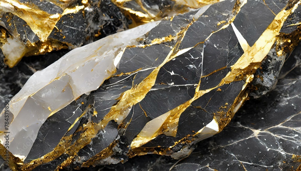 macro shooting mineral stone Muscovite in Quartz Dioctahedral mica ...