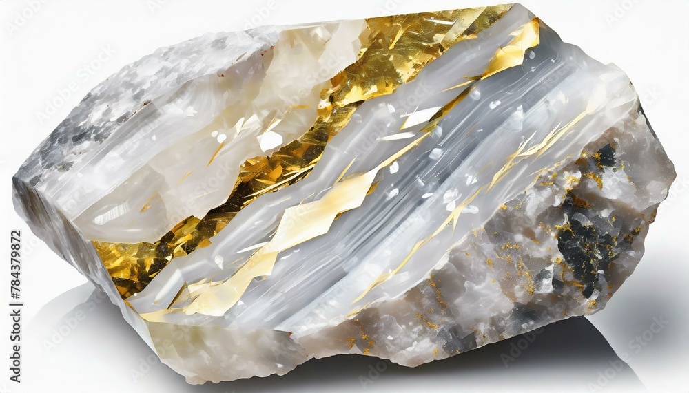 macro shooting mineral stone Muscovite in Quartz Dioctahedral mica ...