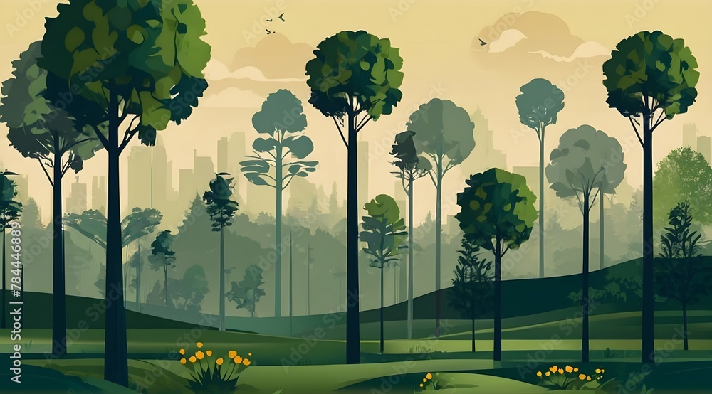 arbor day banner, arbor day 2024, save the earth Stock Illustration ...