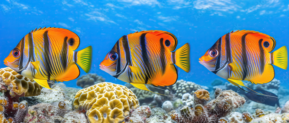 Dancing fish: a colorful exploration of life on the coral reef. A ...