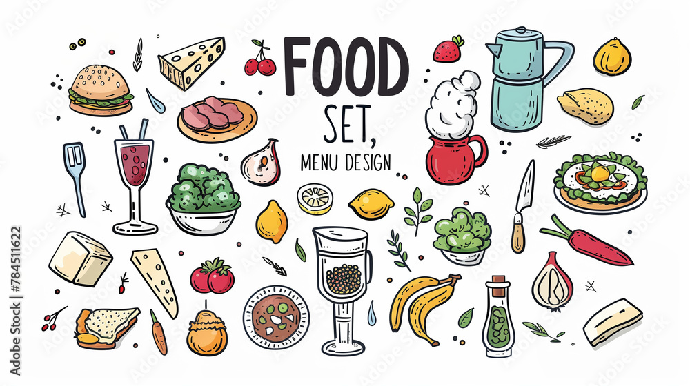 An engaging vertical pattern presents a delightful assortment of hand ...