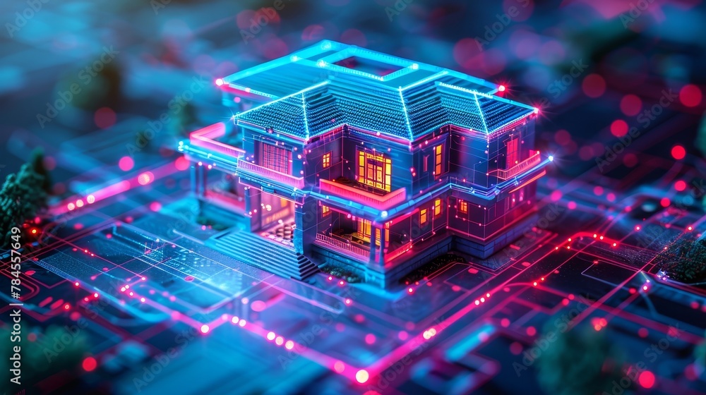 Hardware and software development for smart buildings. Architectural ...