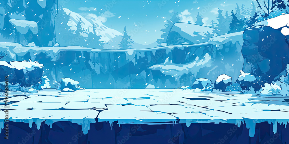 Vintage retro video game level design background, old school graphics ...