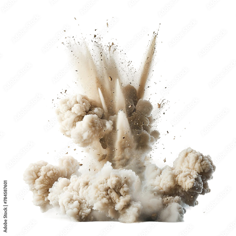 Explosives, transparent background, isolated image, generative AI Stock ...