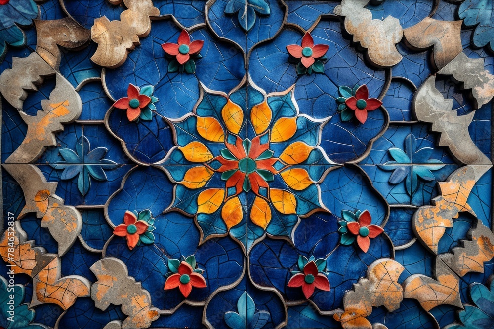 arabic pattern and lot of negative space, banner for Arabic american ...