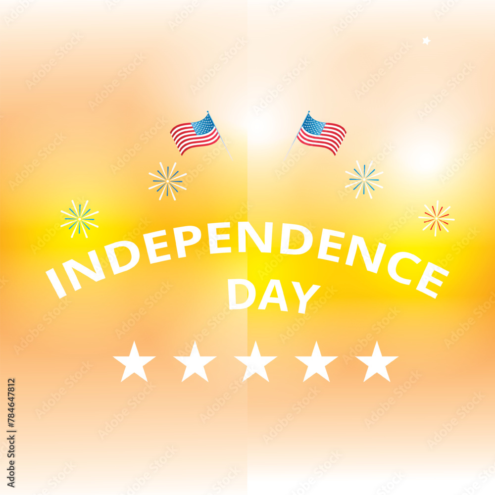 Happy Independence day poster, background design Stock Vector | Adobe Stock