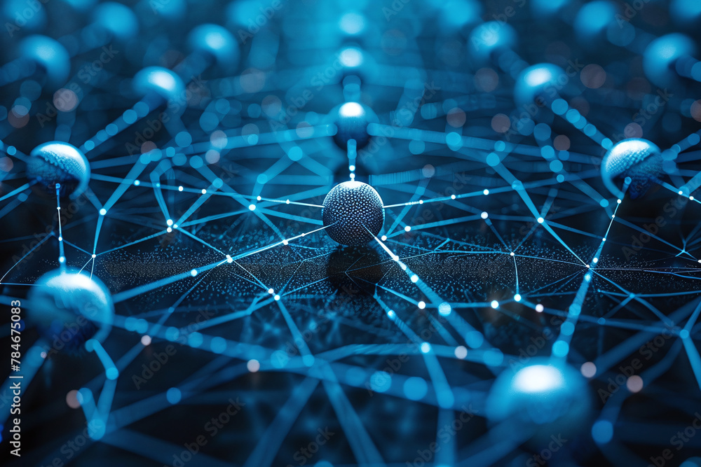 Global Telecom Network: Bridging Connections Across the Earth Stock ...