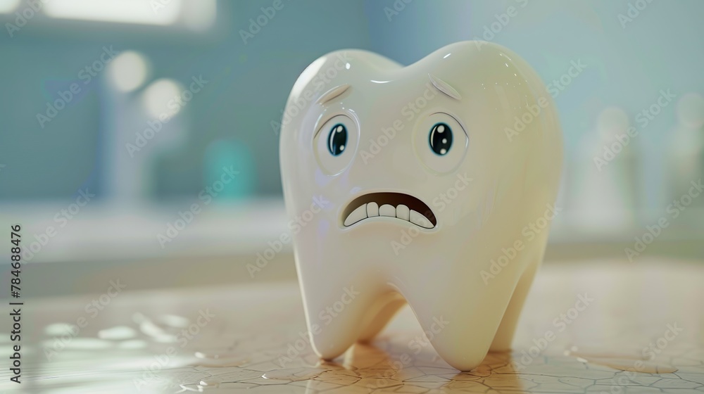 Germs made a tooth sad. Take your kids to a dentist who loves kids. A ...