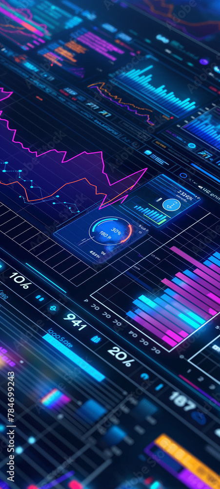 Professional key performance indicator KPI metrics dashboard for sales ...