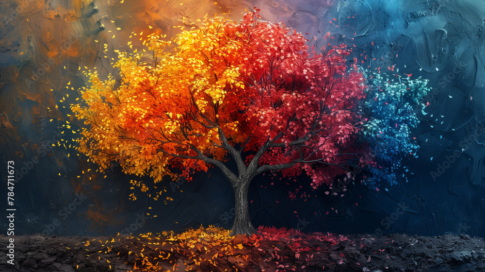 Colorful tree maps bloom, mapping out a diverse investment spectrum ...