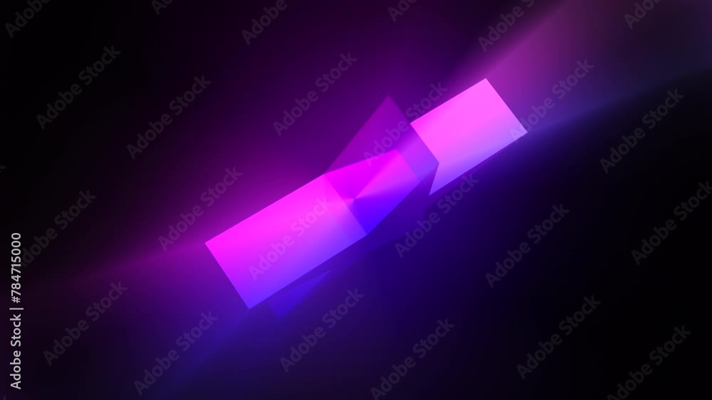abstract neon glow color 4K moving seamless art loop background ...