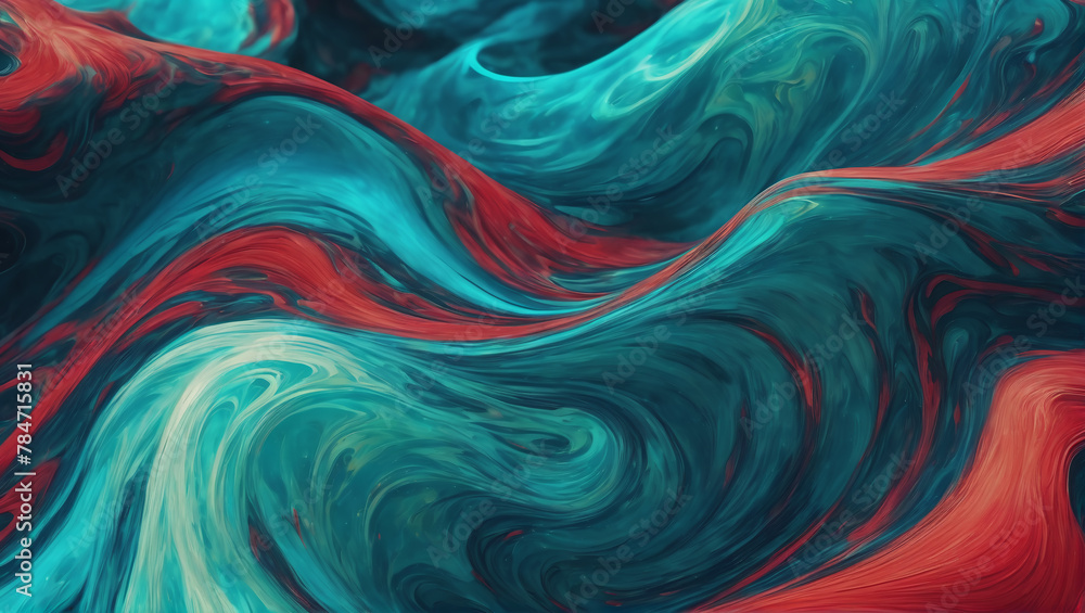 A wallpaper with abstract liquid motion textures, swirling and flowing ...