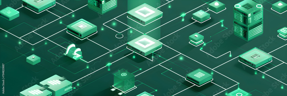 Simplified Flowchart Diagram Illustrating the Working of NGINX Proxy ...