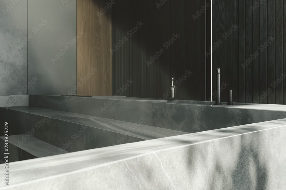 Modern minimalist kitchen in Berlin loft, featuring integrated ...