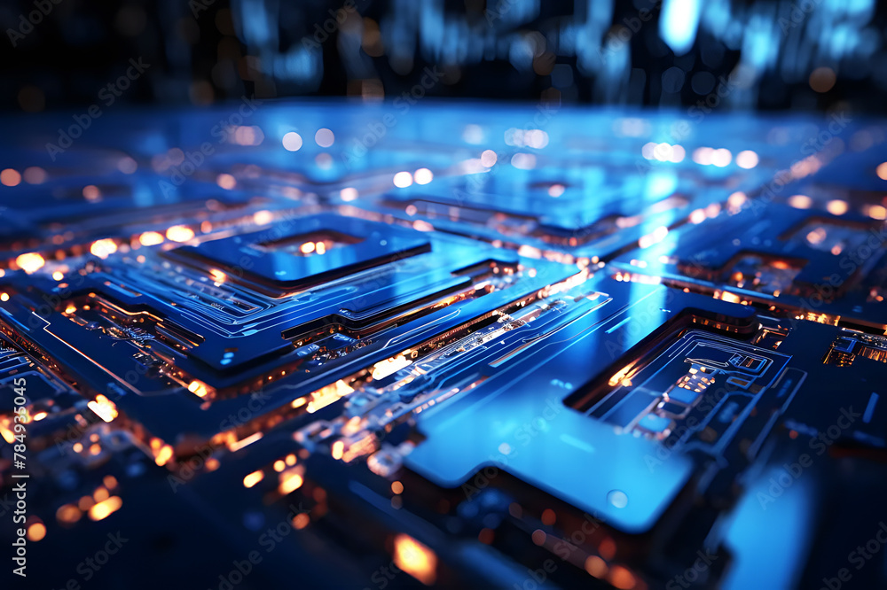 Holographic of digital Brain Computer program. Artificial intelligence ...