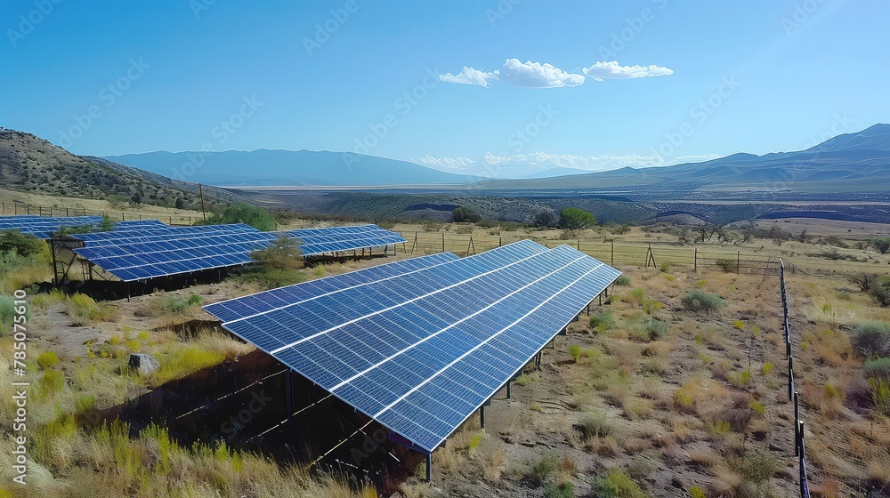Solar panel. Solar Energy. Solar Cell 3d, Solar park, Background ...