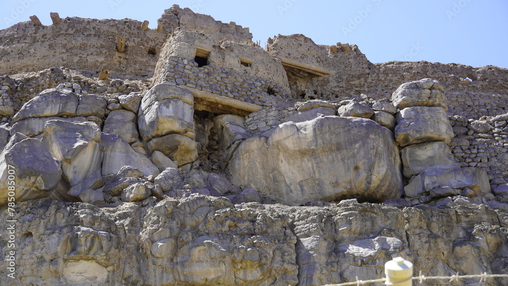 Khyber Fort , Heritage city in Khaiber, Madina, saudi arabia Stock ...