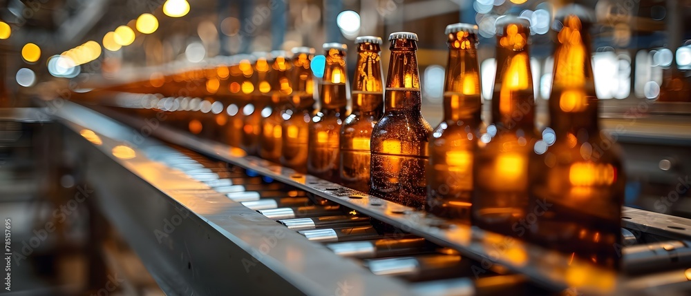 Symphony of Bottles: The Rhythmic Journey of Brewing. Concept Brewing ...