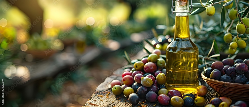 Essence of the Grove: Olive Oil Journey. Concept Food and Culture ...
